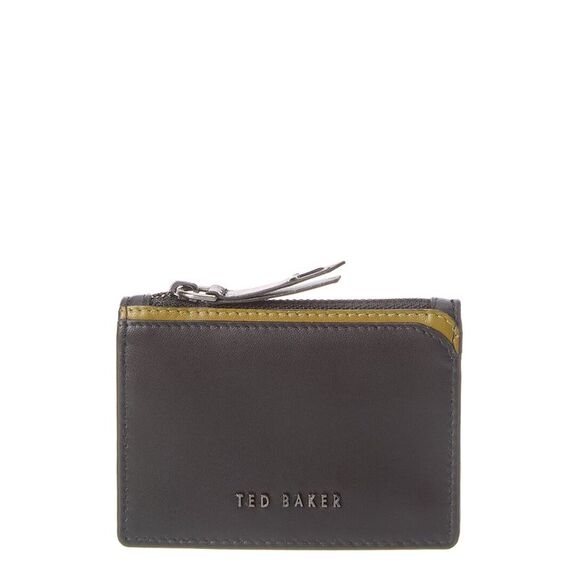 Ted Baker | Bags | Ted Baker Finnis Corner Detail Leather Card Holder ...